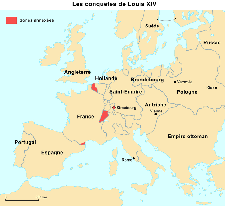 Image mab03 - Les conquêtes de Louis XIV - Base documentaire en ...